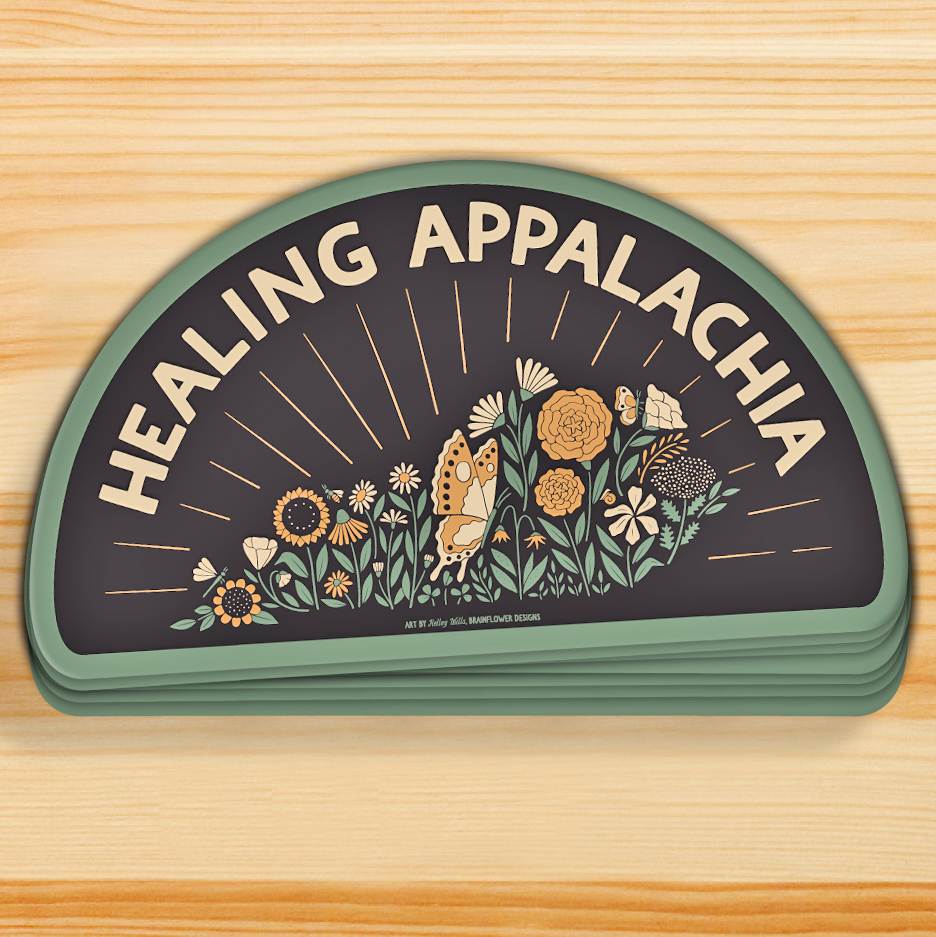 KY evergreen sticker – Healing Appalachia
